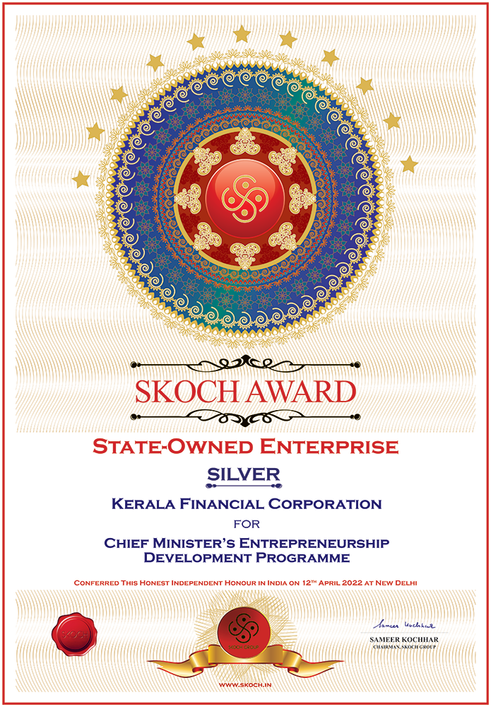 Loan Schemes, Kerala Financial Corporation (KFC), Thiruvananthapuram ...